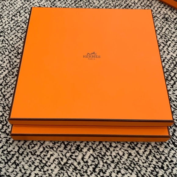 Hermes | Other | Hermes Boxes Set Of 2 Comes Other Original Tissue 92 ...